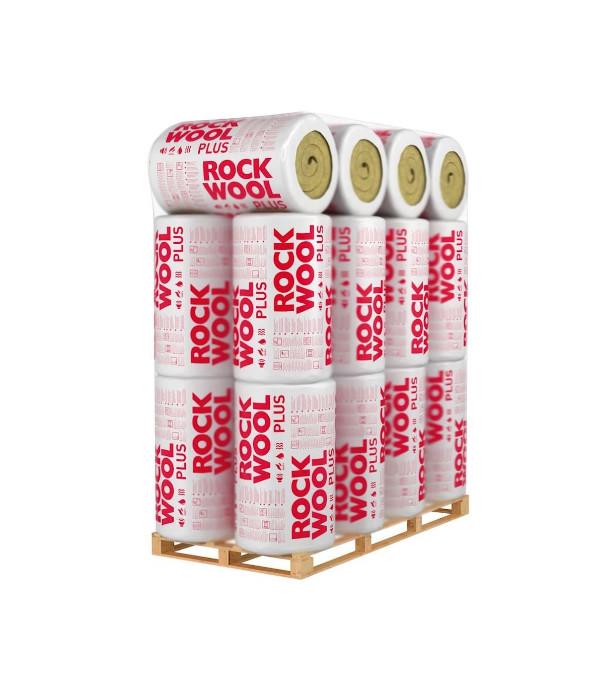 Rockwool TOPROCK PLUS 039 20cm 2x1mètre laine de roche RF/ rouleau 2m²
