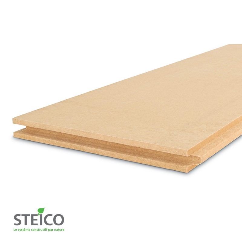 Isolant laine bois RIGIDE 16cm Steico Protect Dry M 1325x600mm T&M ...